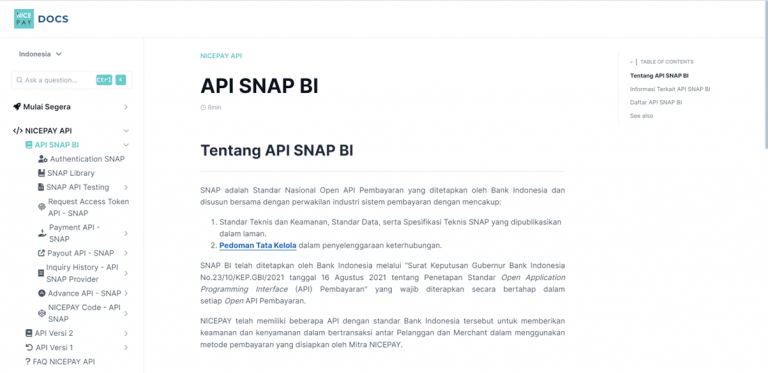 Layanan API NICEPAY dengan Standar SNAP - NICEPAY Indonesia